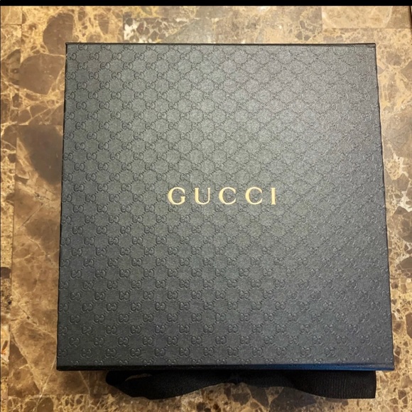 Gucci | Party Supplies | Gucci Gift Box With Ribbon Tie | Poshmark